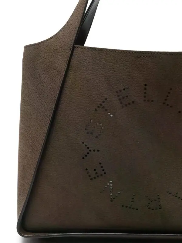 Stella McCartney Logo-detail Tote - Brown