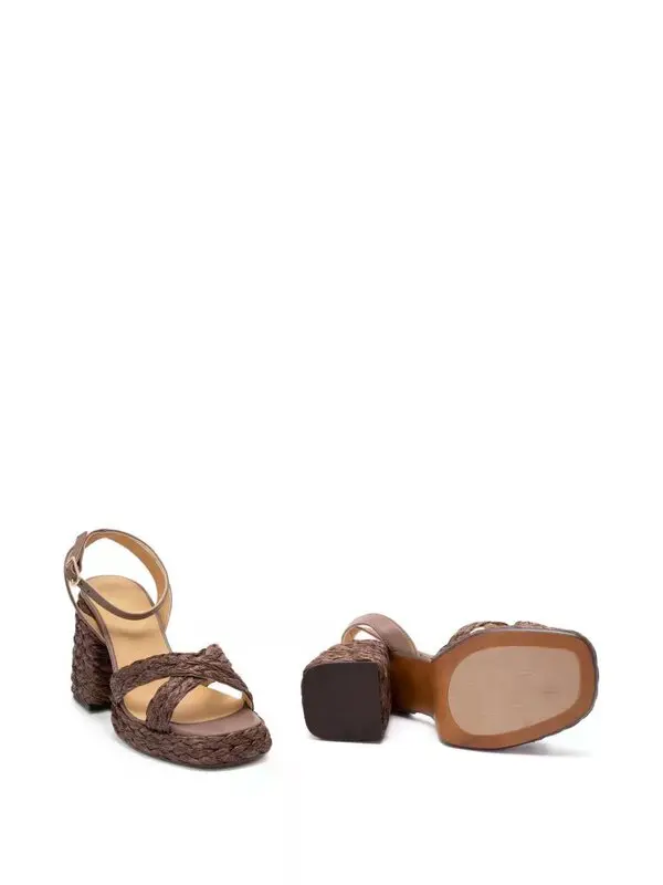CastaÑer Heeled Raffia Espadrilles