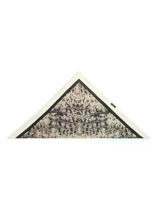 Pinko Animal-print Scarf - Neutrals