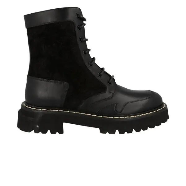 FERRAGAMO Luri Combat Boots