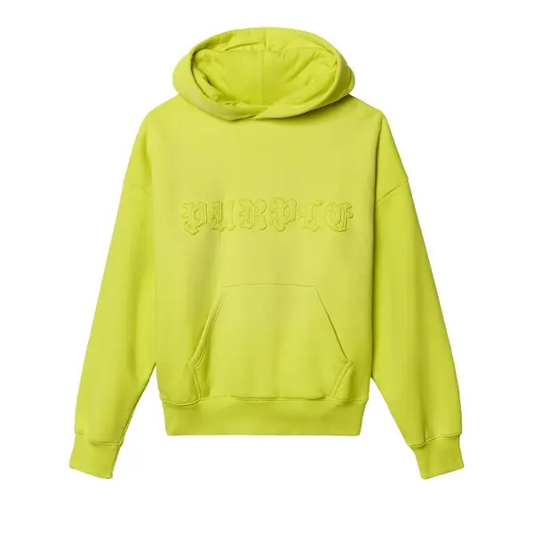 PURPLE BRAND Gothic Appliqué Hoodie