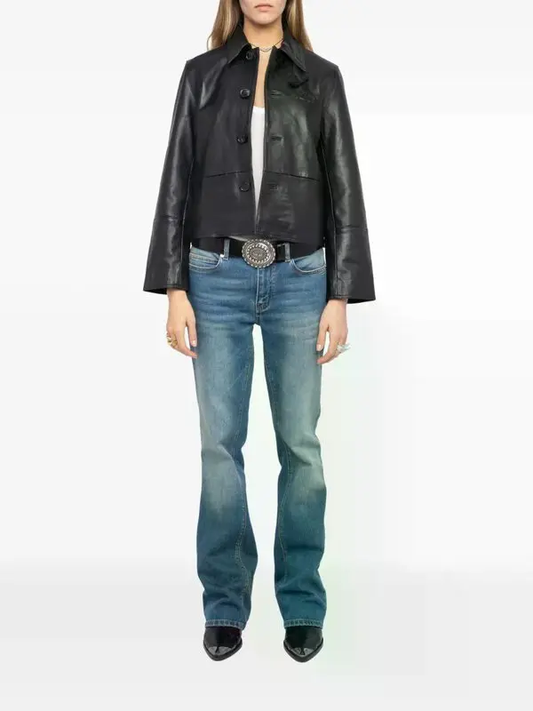 Zadig&Voltaire Lessa Button Jacket - Black
