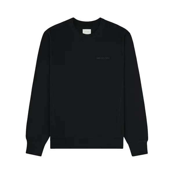Aimé Leon Dore Tonal Logo Crewneck Sweatshirt - Black