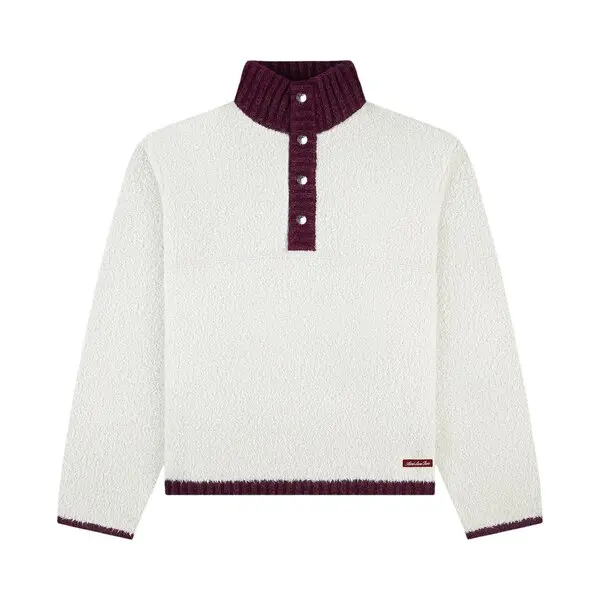 Aimé Leon Dore Chalet Knit Pullover - White