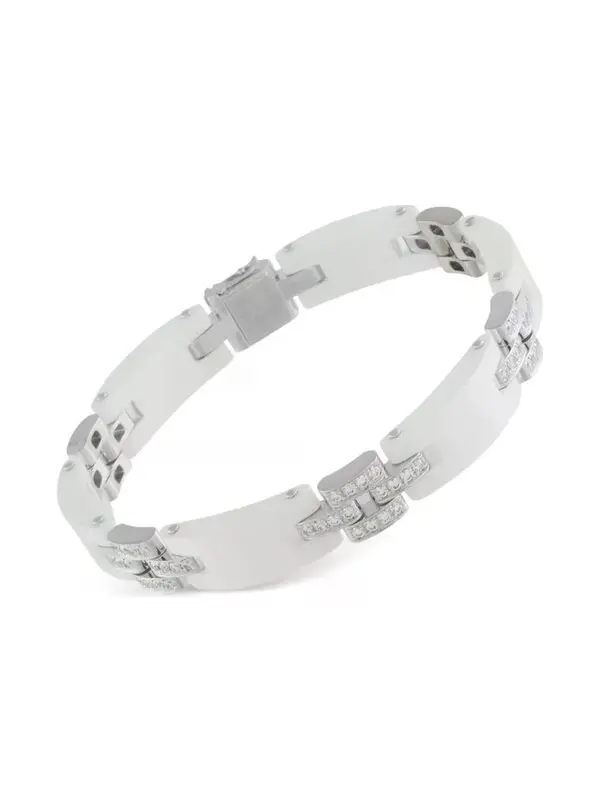 Cartier 18k White Gold Diamond Bracelet - Silver