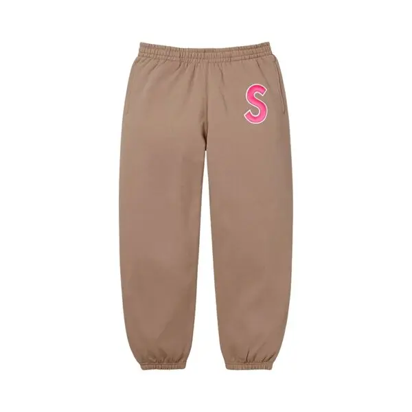 Supreme Logo Sweatpant - Brown