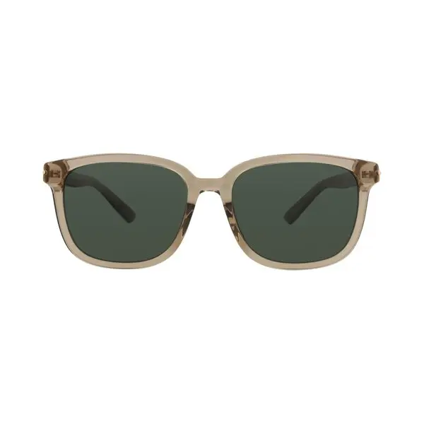 Gucci Square Frame Recycled Acetate Sunglasses - Brown