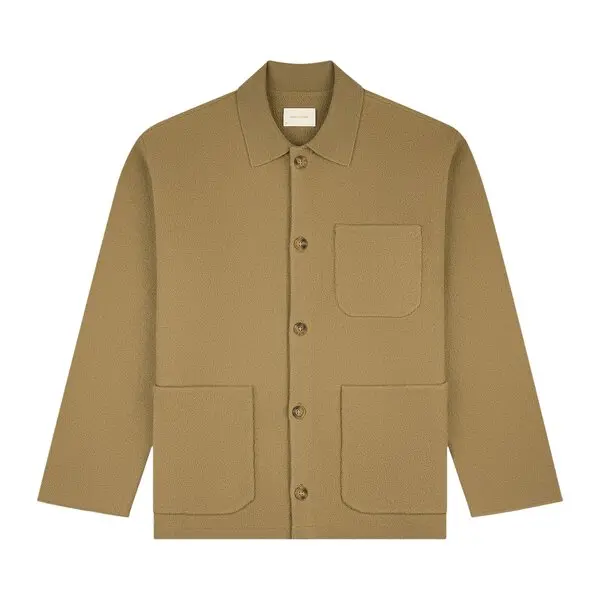 Aimé Leon Dore Knit Chore Jacket - Tan