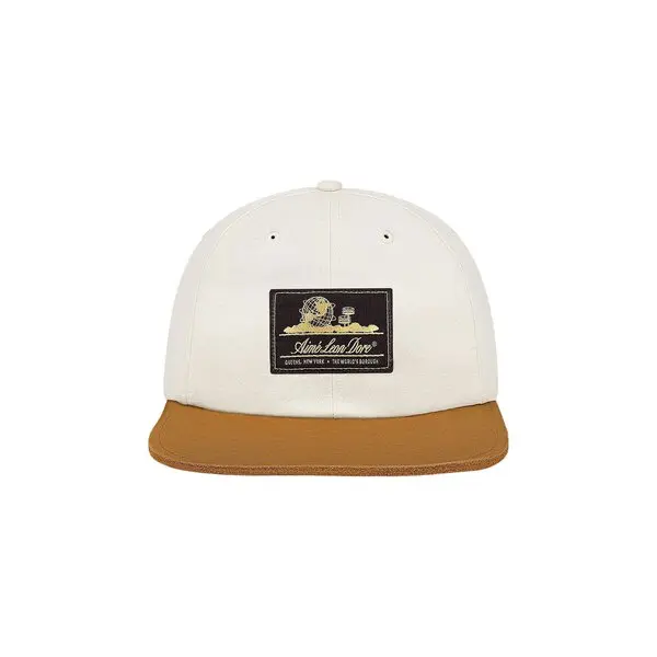 Aimé Leon Dore Unisphere Label Baseball Cap - Cream