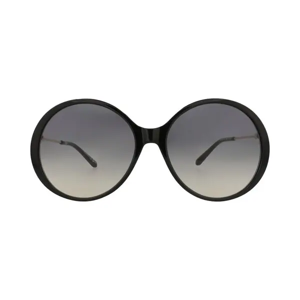 Chloé Round Frame Recycled Acetate Sunglasses - Black