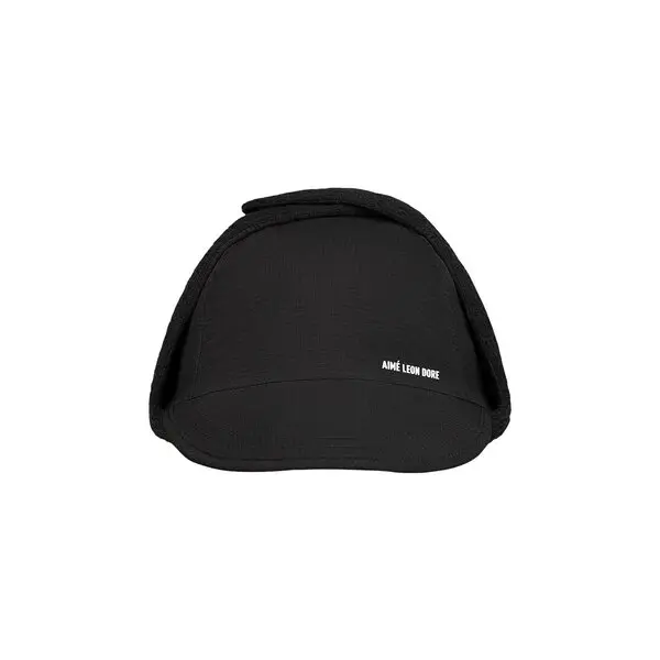 Aimé Leon Dore Fleece Lined Earflap Cap - Black