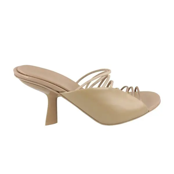 FERRAGAMO Altaire Strappy Mule - Tan