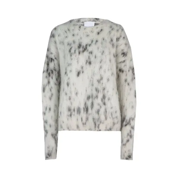 Givenchy Mohair Cropped Sweater - Cream