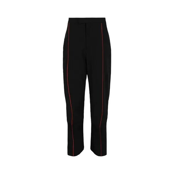 FERRAGAMO Contrasting Trim Straight Leg Track Pants