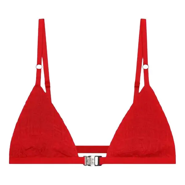 Givenchy 4g Monogram Triangle Bra 'vermilion