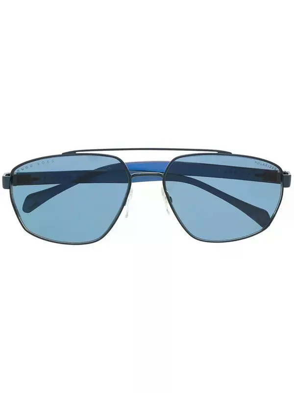 BOSS Pilot-frame Sunglasses - Blue