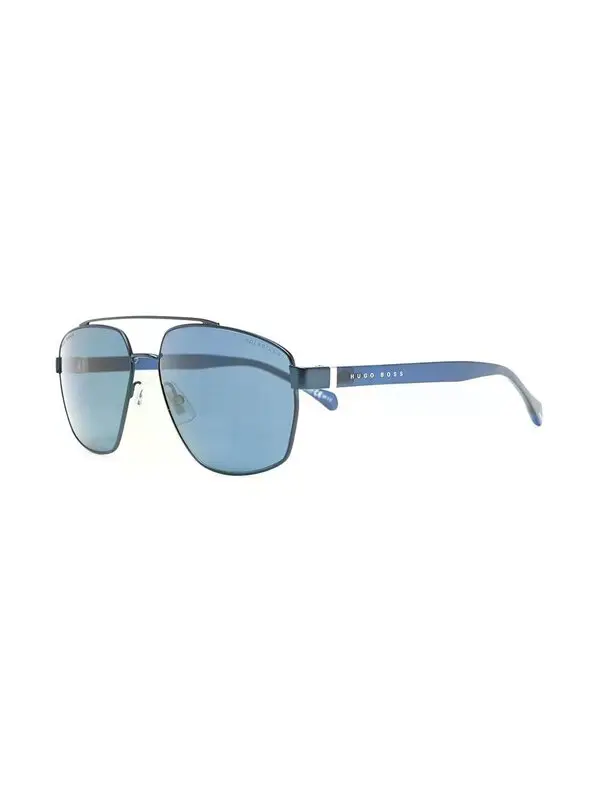 BOSS Pilot-frame Sunglasses - Blue