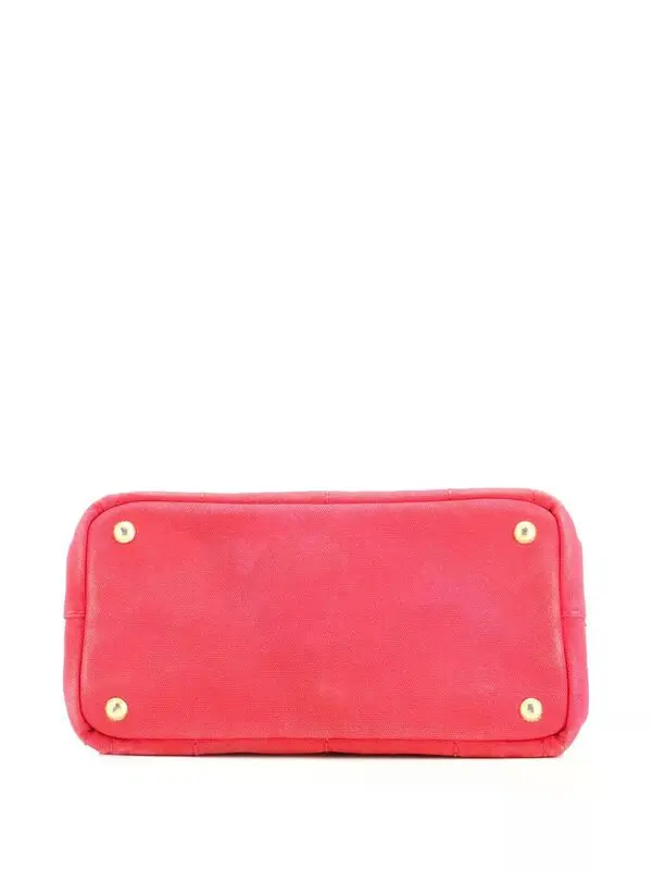 Prada Canapa Canvas Mini Tote Bag
