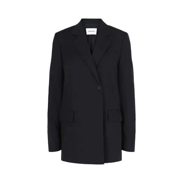 FERRAGAMO Single-breasted Wool Blazer