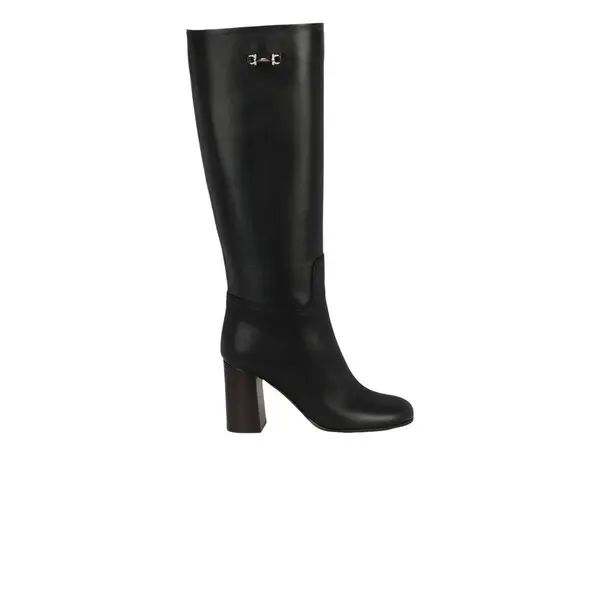 FERRAGAMO Ovidio 85 Knee-high Boot - Black