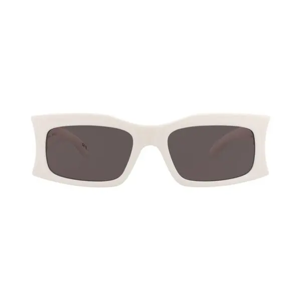 Balenciaga Square Frame Sunglasses - Cream