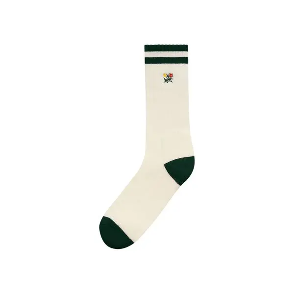 Aimé Leon Dore Striped Crew Socks - Green