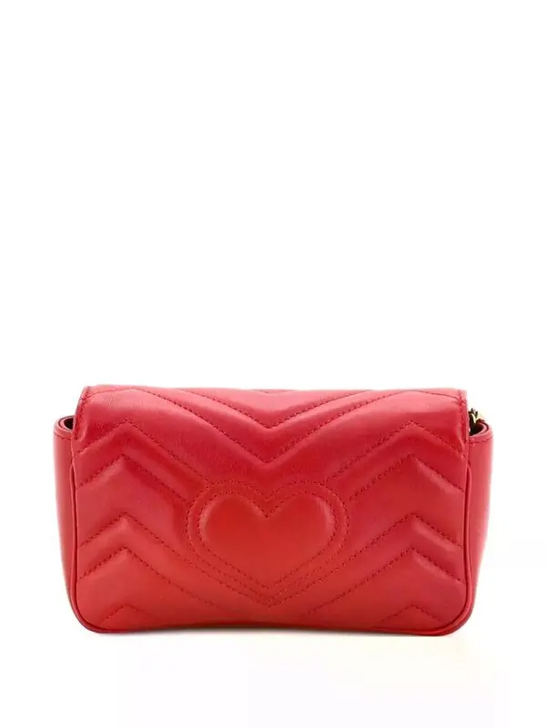 Gucci Gg Marmont Flap Super Mini Crossbody Bag