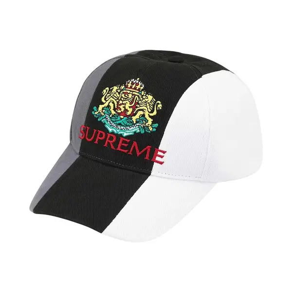 Supreme Crest 6-panel Cap - Black