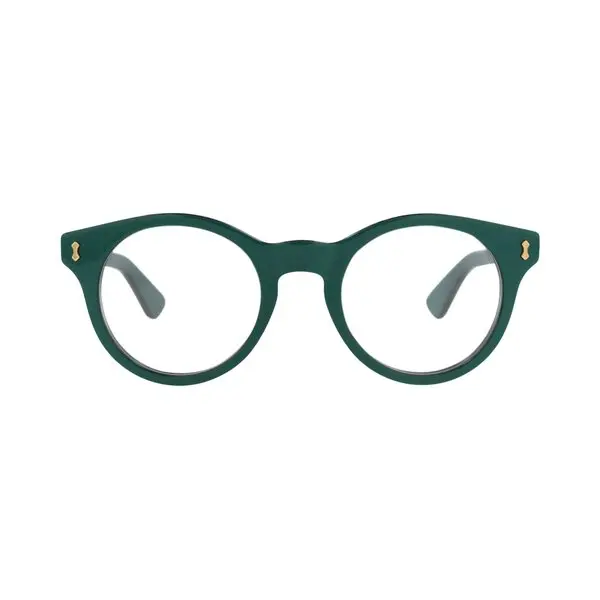 Gucci Round Frame Optical Frames - Green