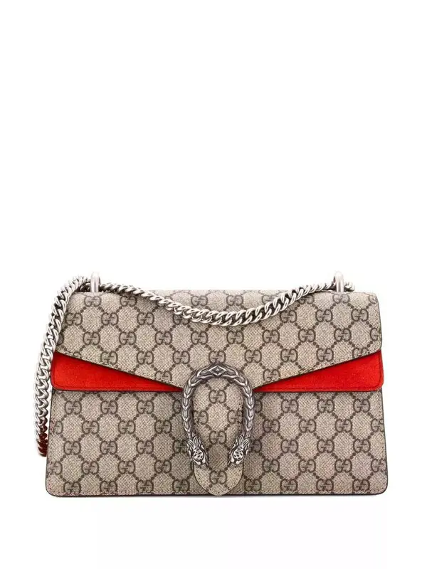 Gucci Dionysus Gg Coated Canvas Small Shoulder Bag - Brown