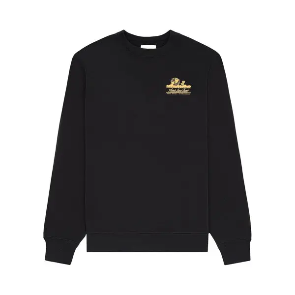 Aimé Leon Dore Unisphere Crewneck Sweatshirt - Black
