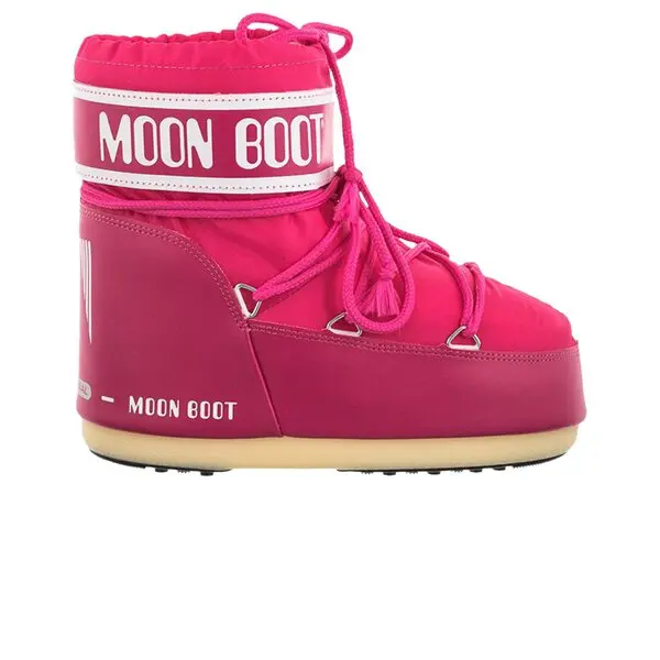 Moon Boot Icon Low Nylon Boots - Pink