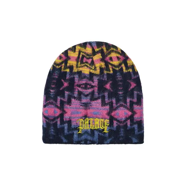 PALACE Furry Nein Cuff Beanie - Blue