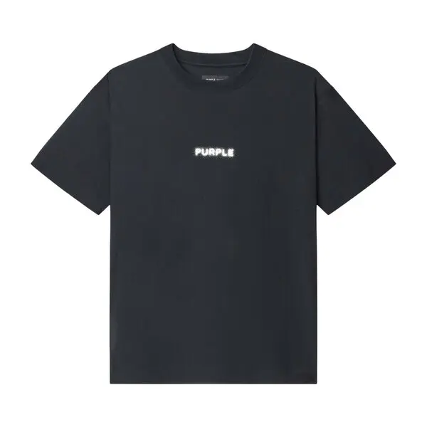 PURPLE BRAND Pixelated Tee - Black