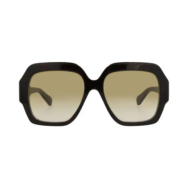 Chloé Square Frame Recycled Acetate Sunglasses - Brown