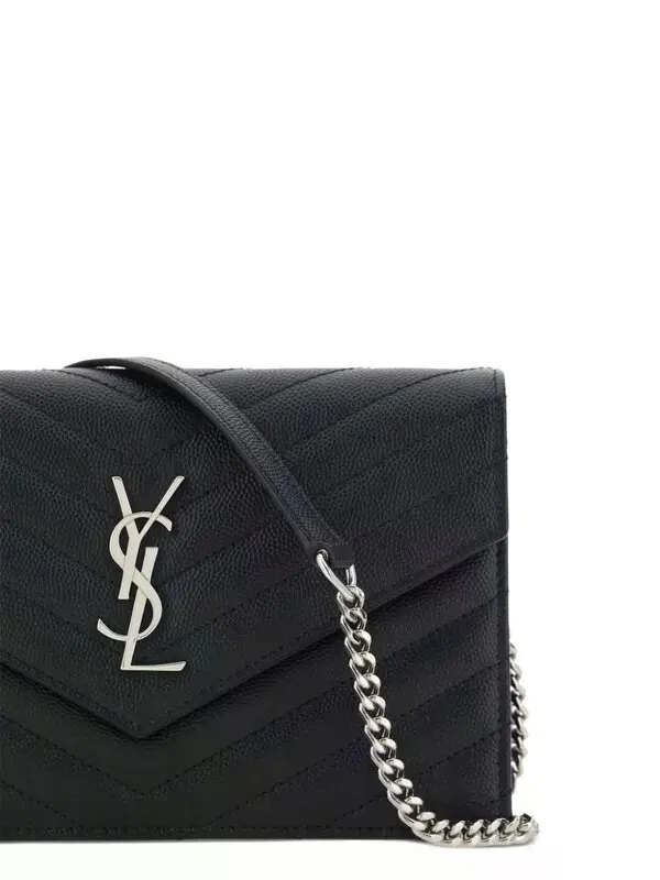 Saint Laurent Cassandre Mini Bag - Black