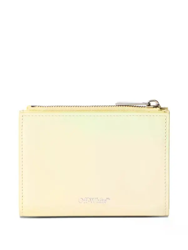 Off-White Jitney Quote Bi-fold Wallet - Neutrals