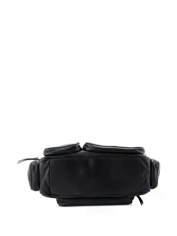 Miu Miu Multi Pocket Leather Shoulder Bag