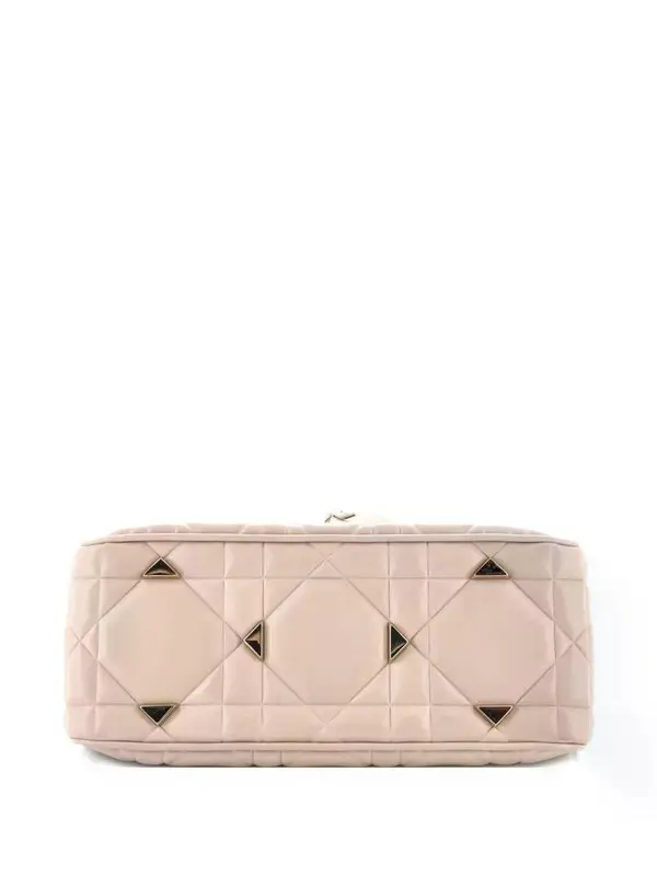 Dior Lady 95.22 Medium Tote Bag Cannage Embossed Leather - Neutrals
