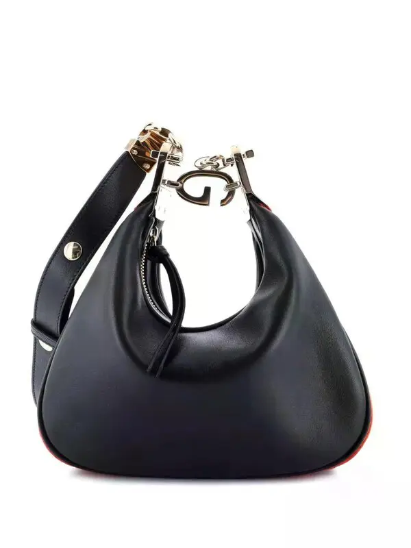 Gucci Attache Small Leather Shoulder Bag - Black