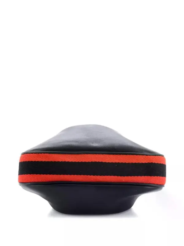 Gucci Attache Small Leather Shoulder Bag - Black