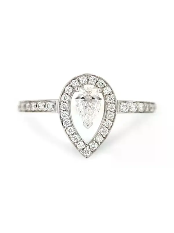 FRED 2020's Lovelight Pear-cut Diamond Ring - Silver