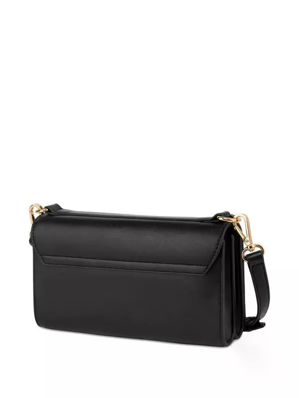 Moschino Logo Plaque Shoulder Bag