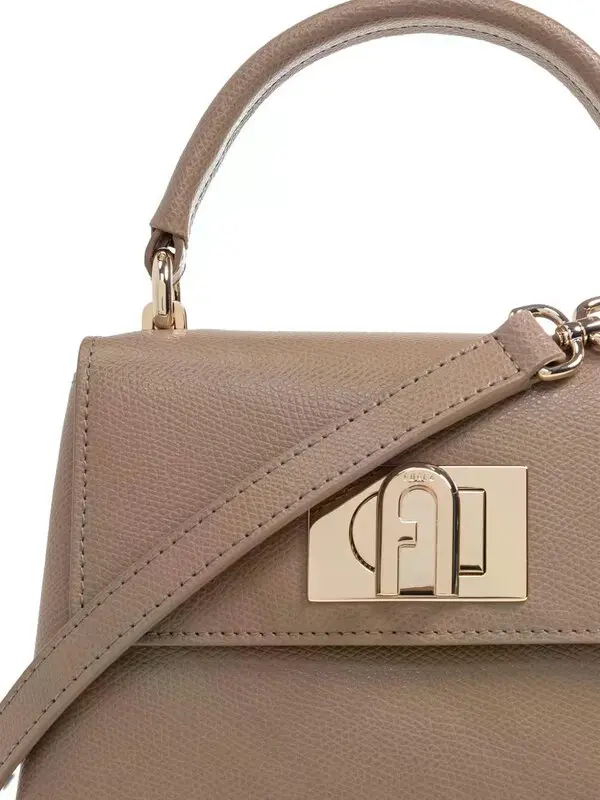 Furla Leather Top Handle Bag