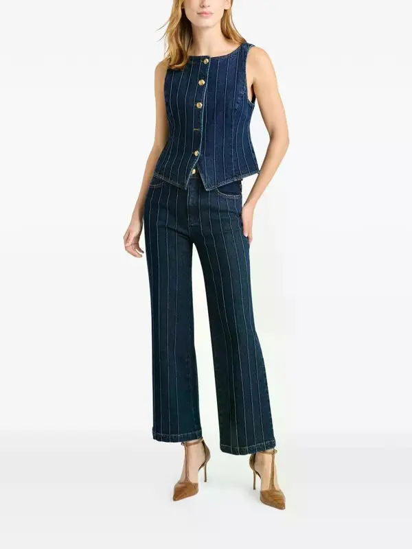 Cinq À Sept Camen Pintuck Jeans
