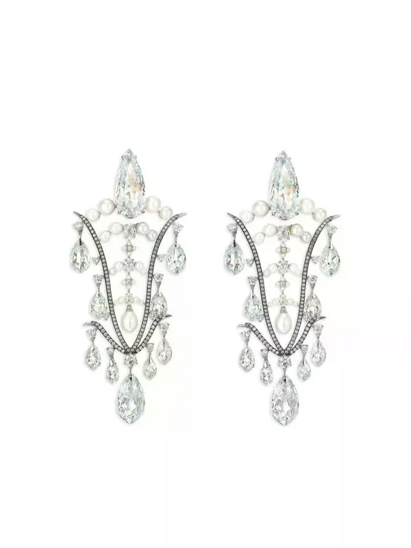 ANABELA CHAN Supernova Sapphire Earrings - Silver