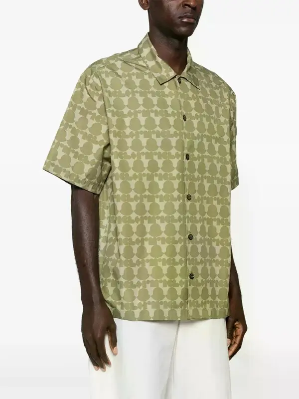 Moncler Logo-print Cotton Shirt