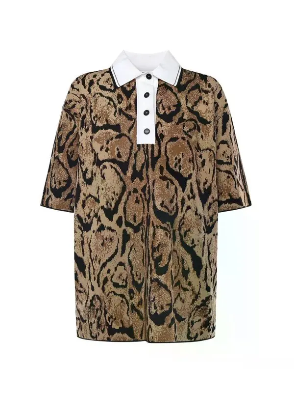 Stella McCartney Printed Polo Top