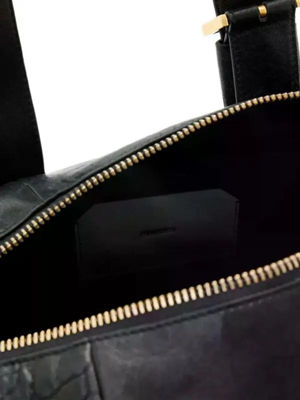 ALLSAINTS Ares Buckled-strap Tote Bag