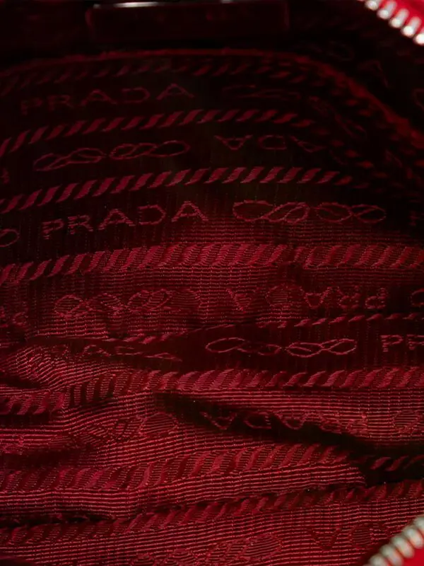 Prada Canvas Canapa Pouch